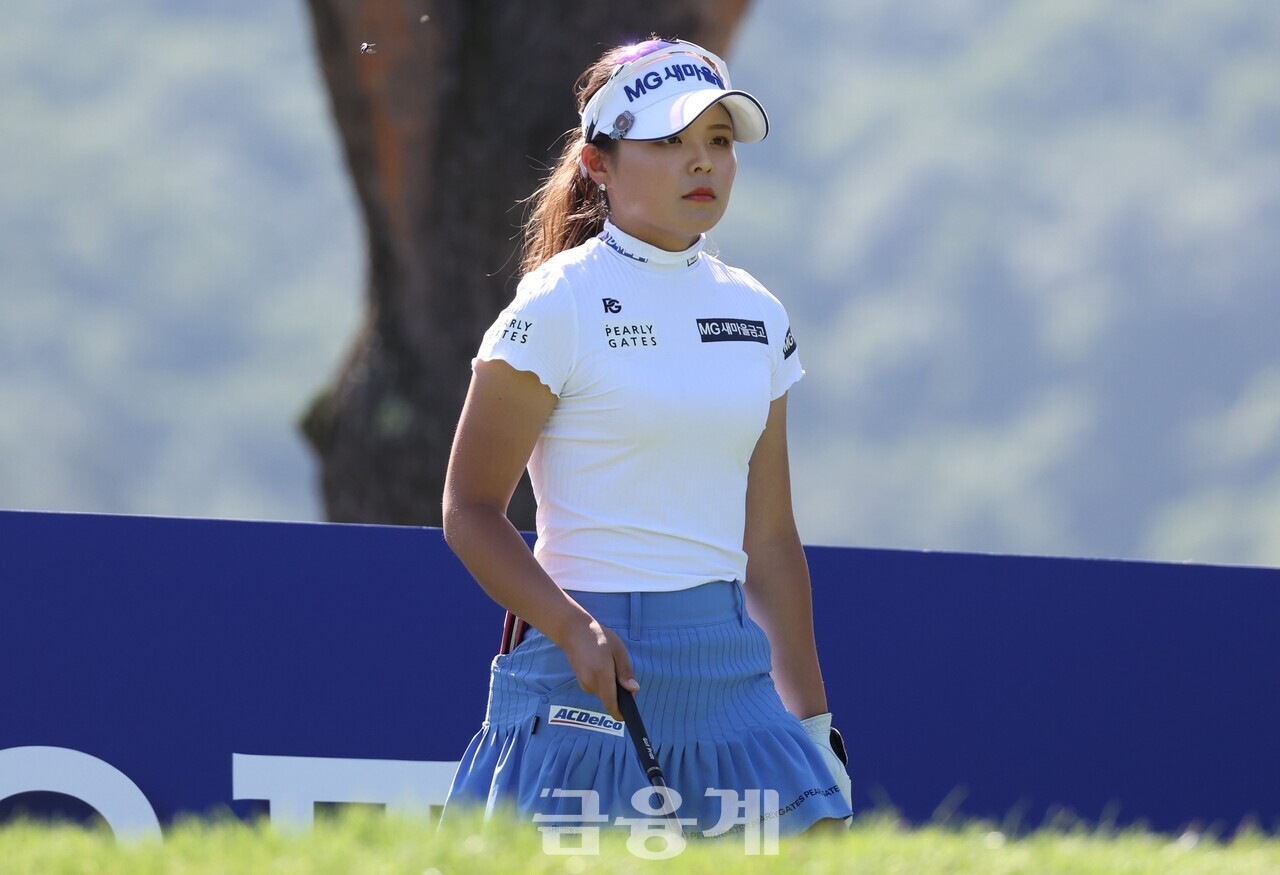 MG새마을금고 송가은, KLPGA ‘맥콜-모나 용평’ 오픈 티샷