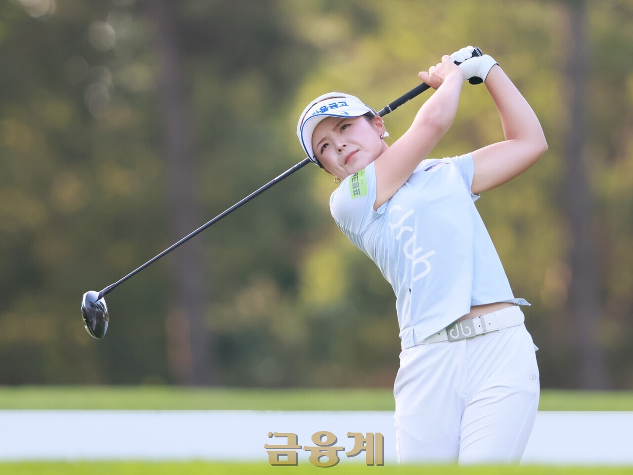 [골프]MG새마을금고 송가은,KLPGA‘더헤븐 마스터즈’1번홀 티샷