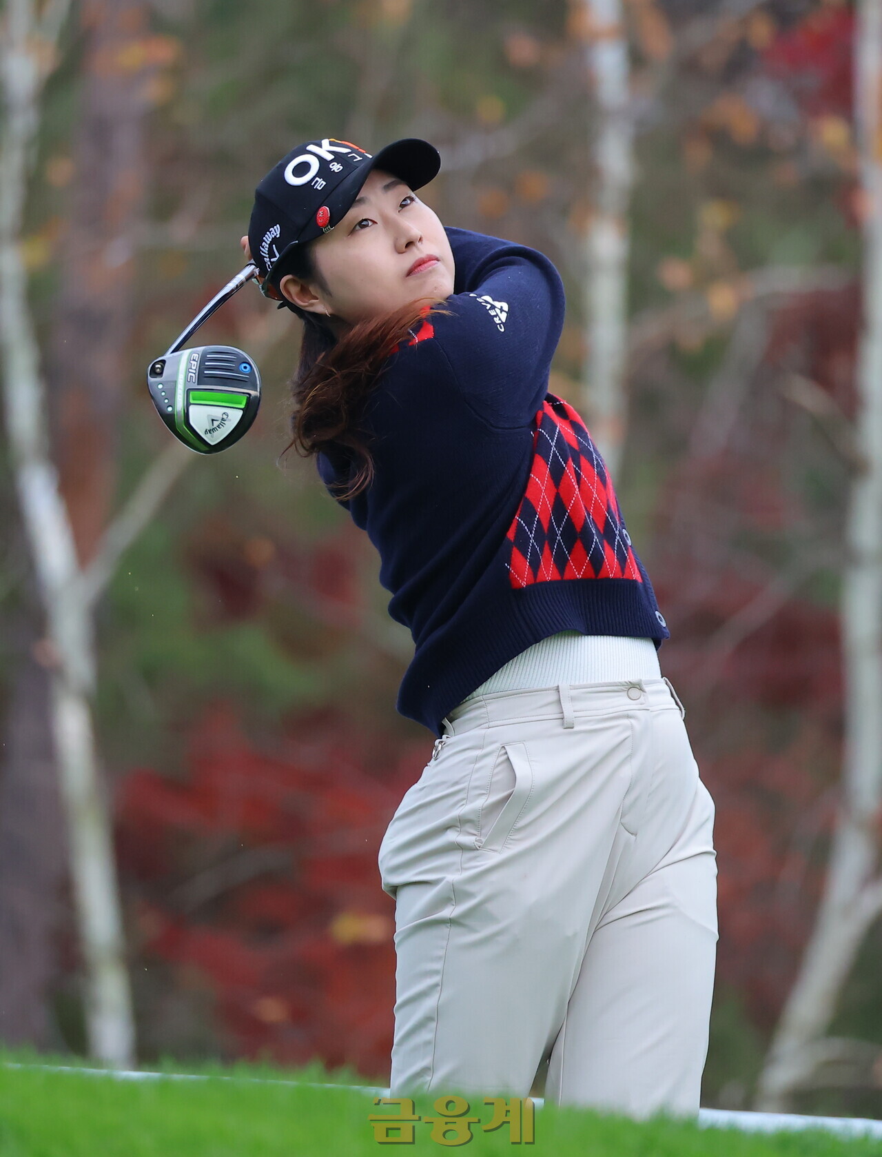 [금융골프] 나이스 샷 OK저축은행 김우정,'SK텔레콤 챔피언십 2024'FR